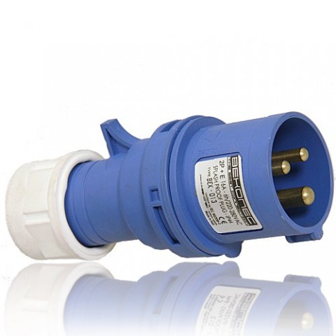 Splash Proof Wall Mounted Float Socket BEK-113 IP44 | Industrial Plugs ...