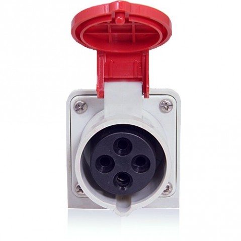 Splash Proof Wall Mounted Float Socket BEK-114 IP44 | Industrial Plugs ...